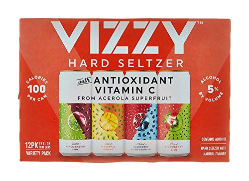 Buy Vizzy Hard Seltzer, Seltzer Hard Variety, 12pk, 12 Fl Oz Cans ...