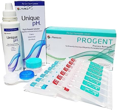 Amazon.com: Menicon Progent Biweekly Contact Lens Cleaner - Removes ...