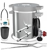 Amazon.com: GongYi 25KG Propane Melting Furnace Kit with Lifting Tongs ...