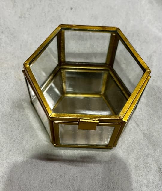 HEXAGONAL JEWELLERY BOX : Amazon.in: Jewellery