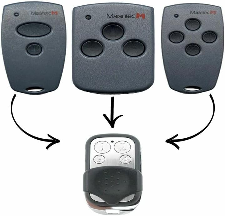 TAVICE Marantec D302/D304/D313 Compatible Garage/Gate Remote Digital ...