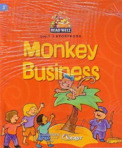 MONKEY BUSINESS (READ WELL UNIT 3 STORYBOOK) GRADE K (6 PACK SAME TITLE ...
