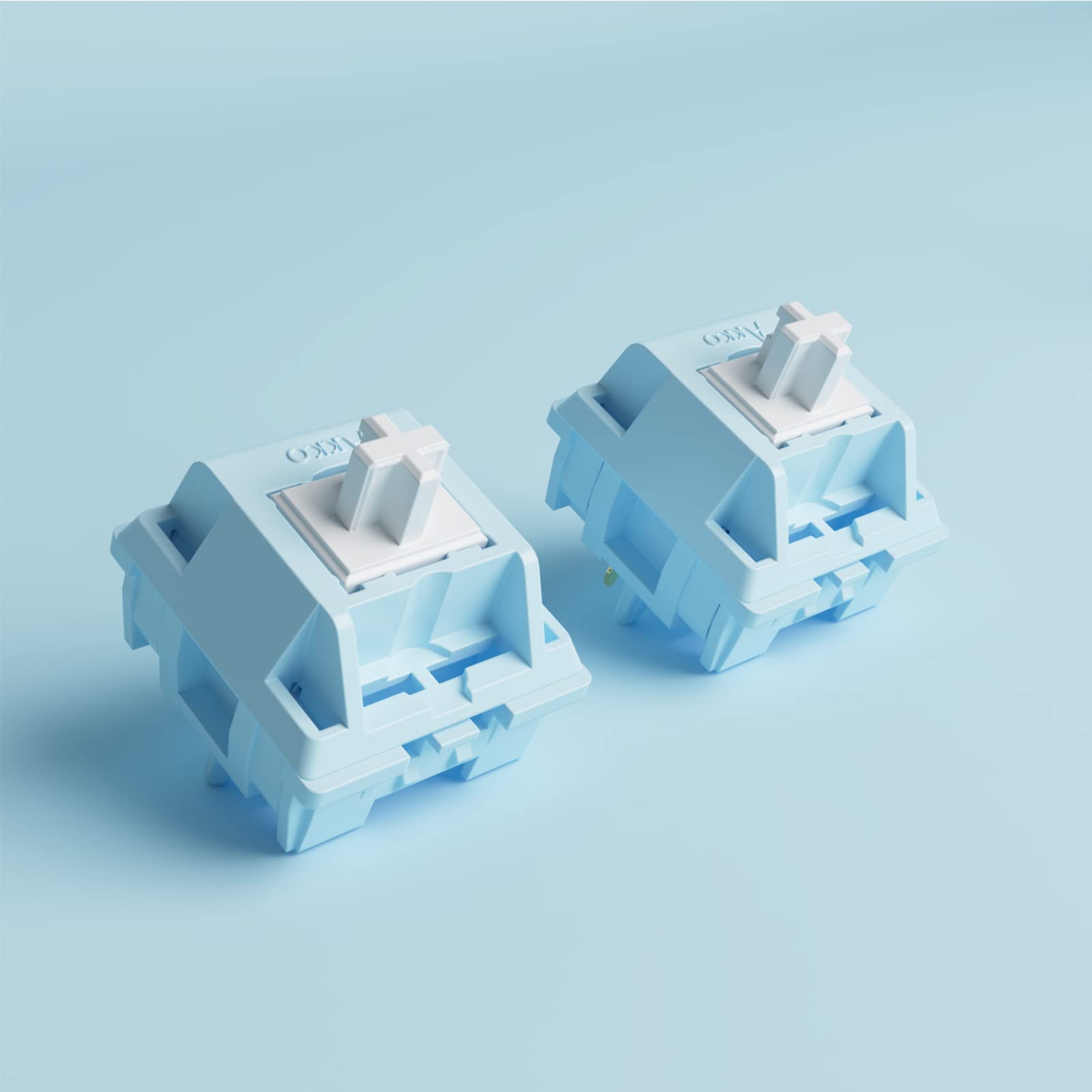 Snapklik.com : Akko Keyboard Switches, CS Snow Blue Grey Switches For ...