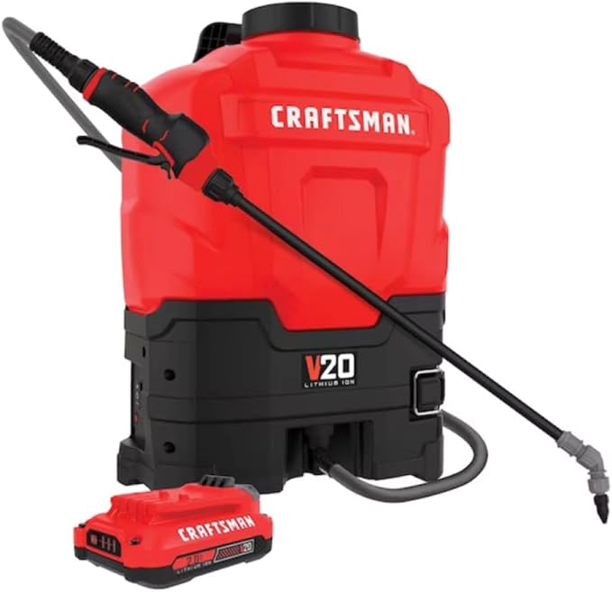 Amazon.com : CRAFTSMAN 20V* Lithium-ion Battery Powered 4 Gallon ...