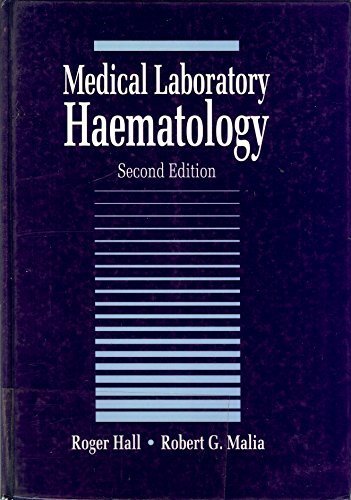 Medical Laboratory Haematology by Roger Hall (1991-04-03): Roger Hall ...