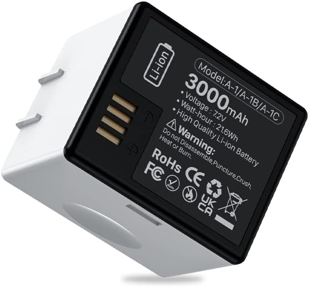 Amazon.com: SHENMZ Battery for Arlo Pro, (2024 New Upgrade) 3000mAh ...