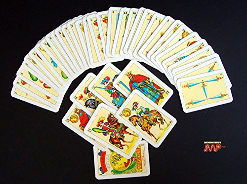 12pc Mexican Playing Cards Baraja Naipe Spanish Style Don Clemente ...