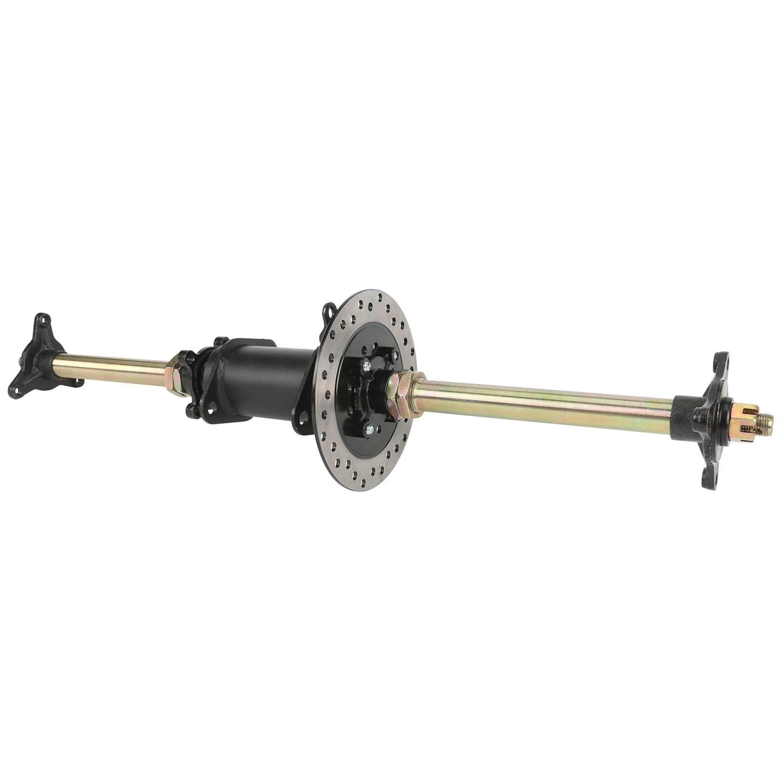 Amazon.com: 28 Inch 710mm Rear Axle Shaft Kit 3 Stud 28T Wheel Hubs ...