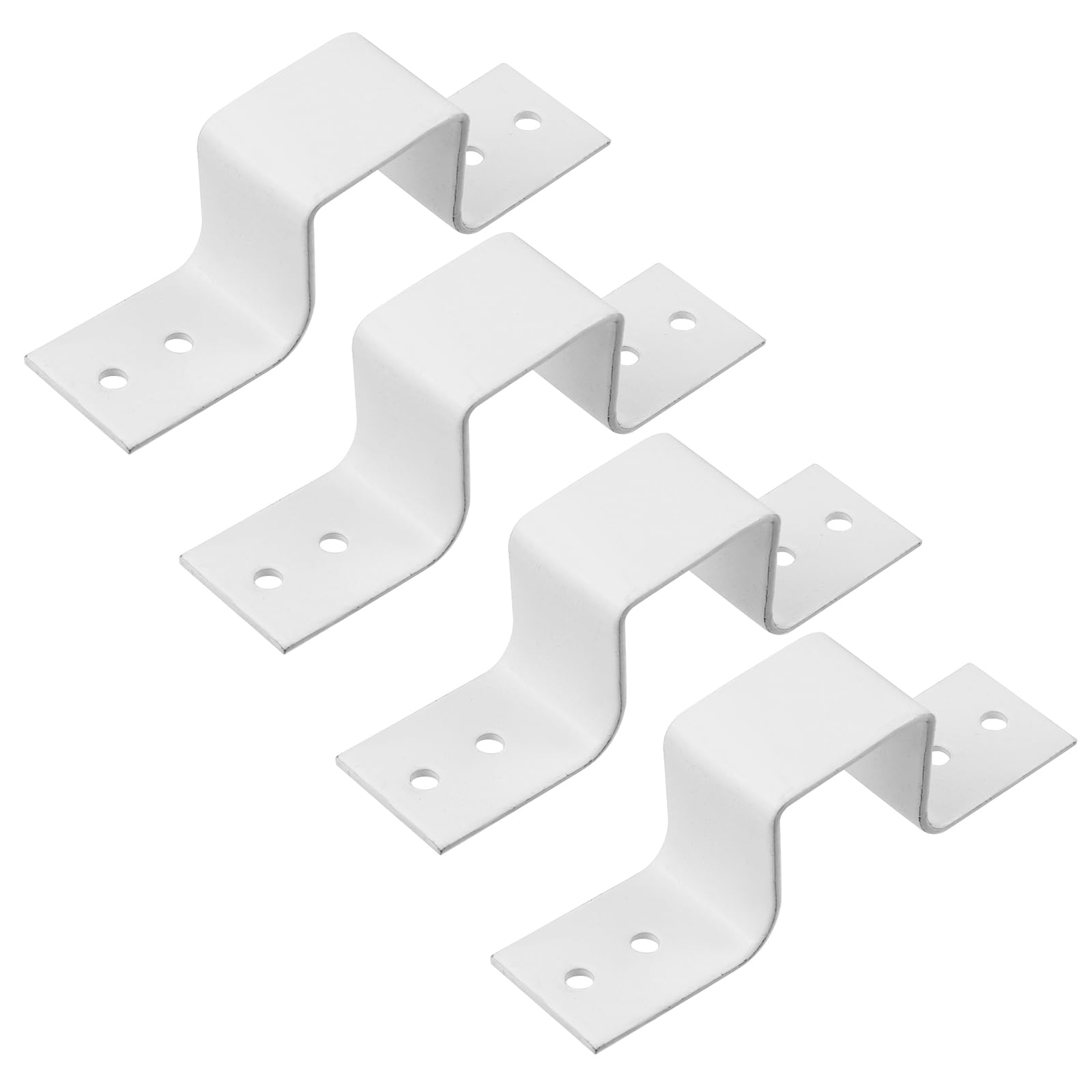 Snapklik.com : Antrader Square Tube Strap Clamp,4Pcs Square Pipe Clamp ...