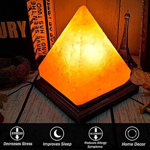 V.C.Formark USB Himalayan Salt Lamp with 8 Colors Changing,Pyramid ...
