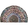 Amazon.com: ANDSTAR 18" x 30" Half Round Door Mat Non-Slip Entryway ...
