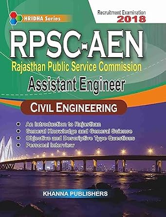 E_Book RPSC AEN Civil Engineering: Complied by: Khanna Editorial Team ...