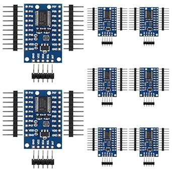 Amazon.com: Alinan 8pcs PCF8575 IO Expander Board Module I2C to 16 IO ...