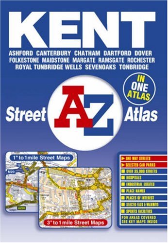 A-Z Kent Street Atlas: Amazon.co.uk: Great Britain: 9781843481652: Books
