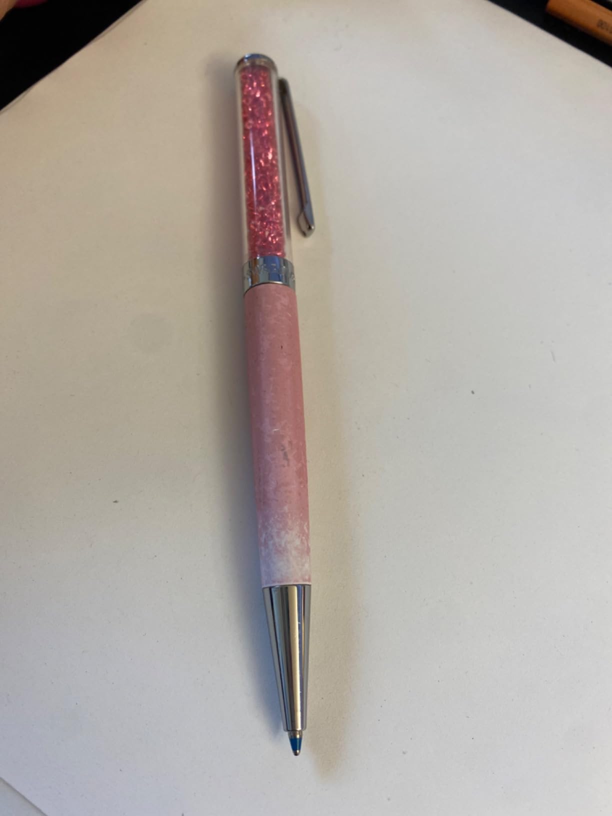 Swarovski Crystalline Kugelschreiber Pink 5351074 : Amazon.de ...