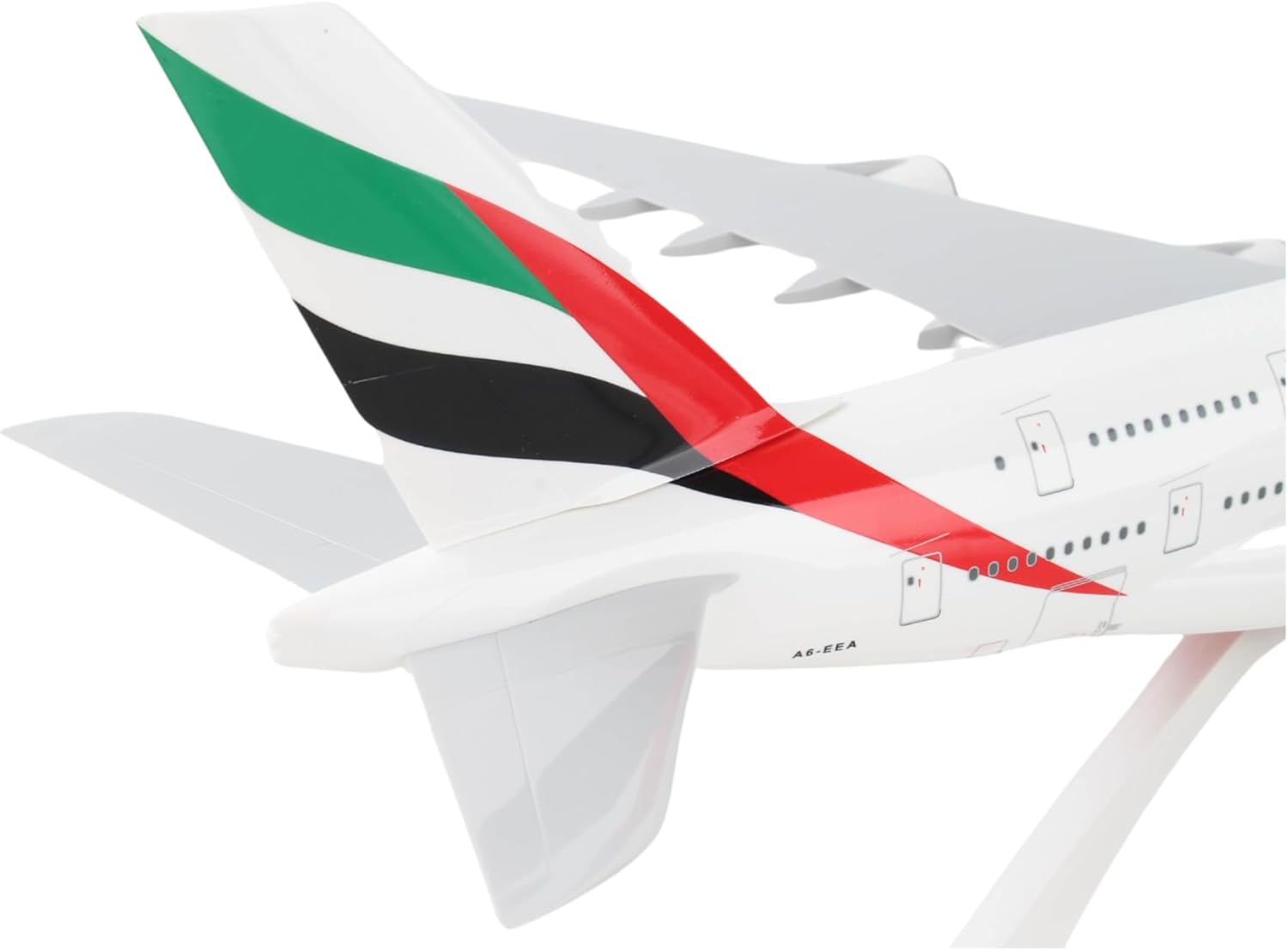 Emirates A380-800 Airplane Model Building Kit with Gear, 1200-Scale in ...