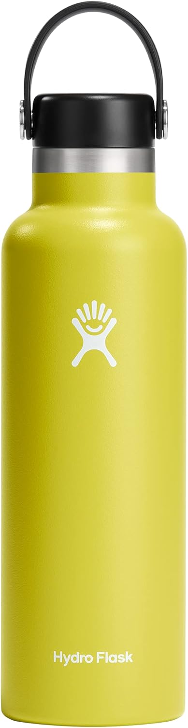 Amazon.com : Hydro Flask 21 oz Standard Mouth with Flex Cap Stainless ...