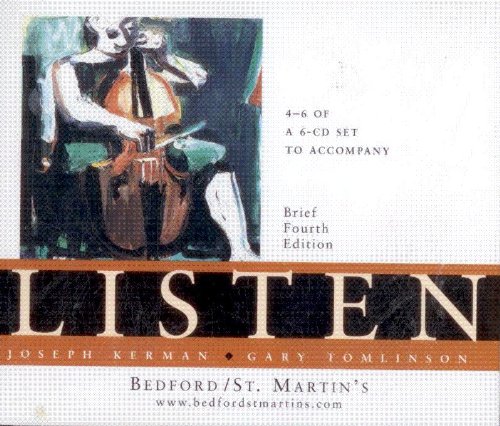Listen Brief 4th Ed. Audio CD's, 4-6 of a 6 CD Set, 4TH, 2000: KERMAN ...