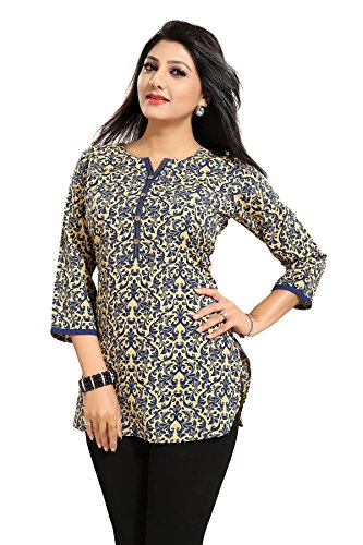 Color Petal Floral Design Printed Short Crepe Ku | ファッションスタイル