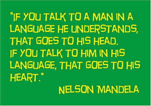 Amazon | Language Postcard (Nelson Mandela) | Derone, Stephane ...