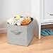 mDesign Storage Box Made of Fabric - Children's Room Organization ...