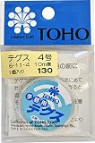 ・ブランド:トーホー(TOHO)・製造元:トーホー(TOHO)・モデル:６－１１－４・製造元/メーカー部品番号:６－１１－４・サイズ：太さ約0.33mm×約10m巻・色品番：6-11-4 （4号） スキ・素材：ナイロン