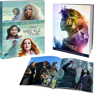 Amazon.com: A Wrinkle In Time (Blu-ray/DVD/Digital HD) with Limited ...