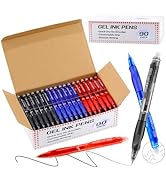 Amazon.com: USUAL Retractable Erasable Pens 12 Colored Erasable Gel Pen ...
