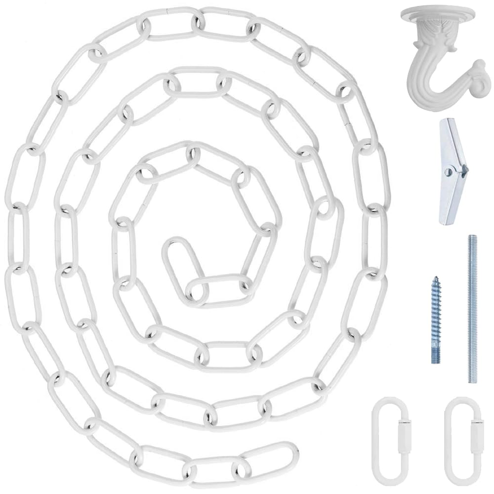 Amazon.com: Omytie 6 Ft Heavy Duty Hanging Chain Kit with Connection ...