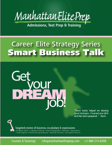 Career Elite Strategy Series: Smart Business Talk: Manhattan Elite Prep ...