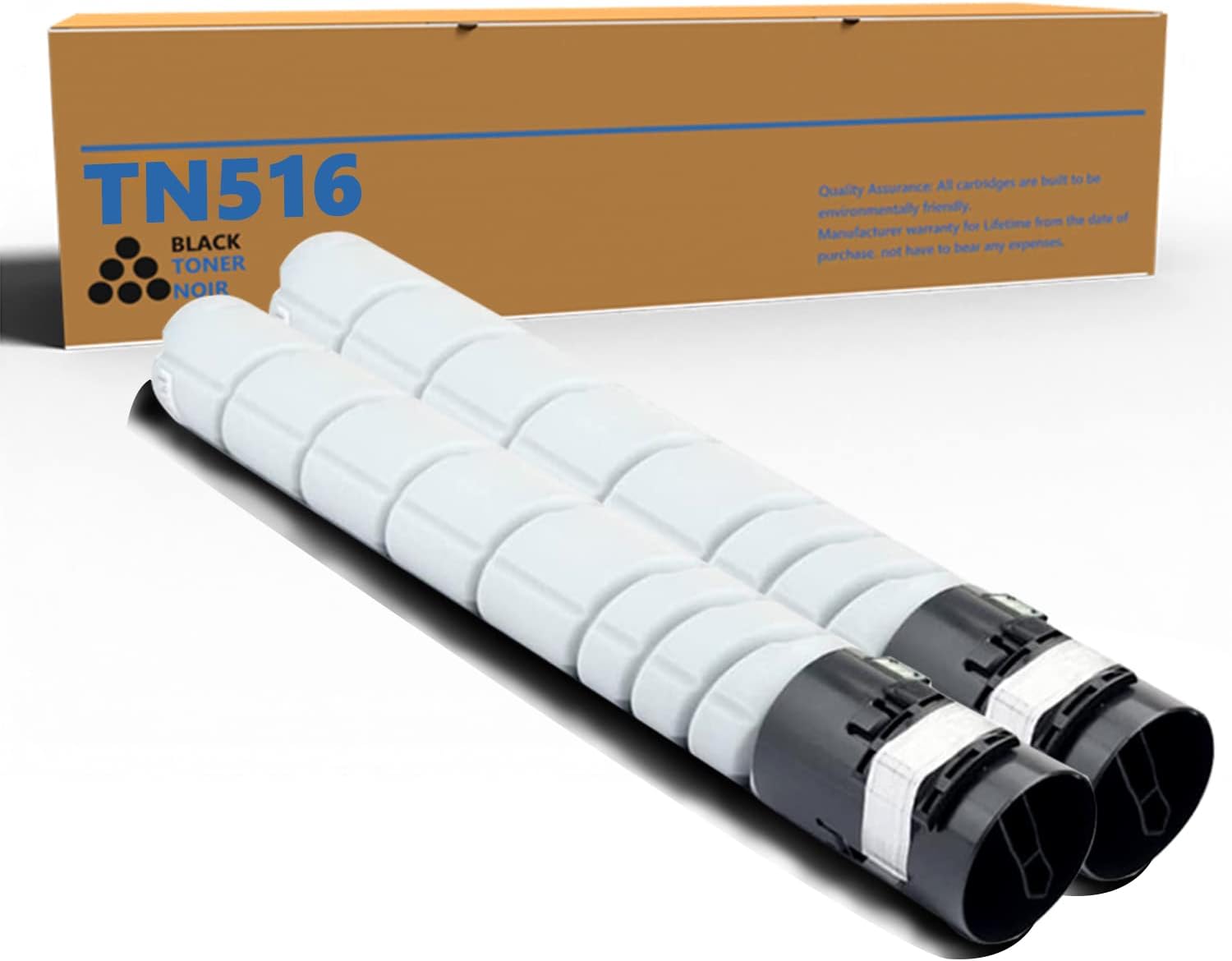 Amazon.com: 2PK Black TN516 Toner Cartridge Compatible for Konica ...