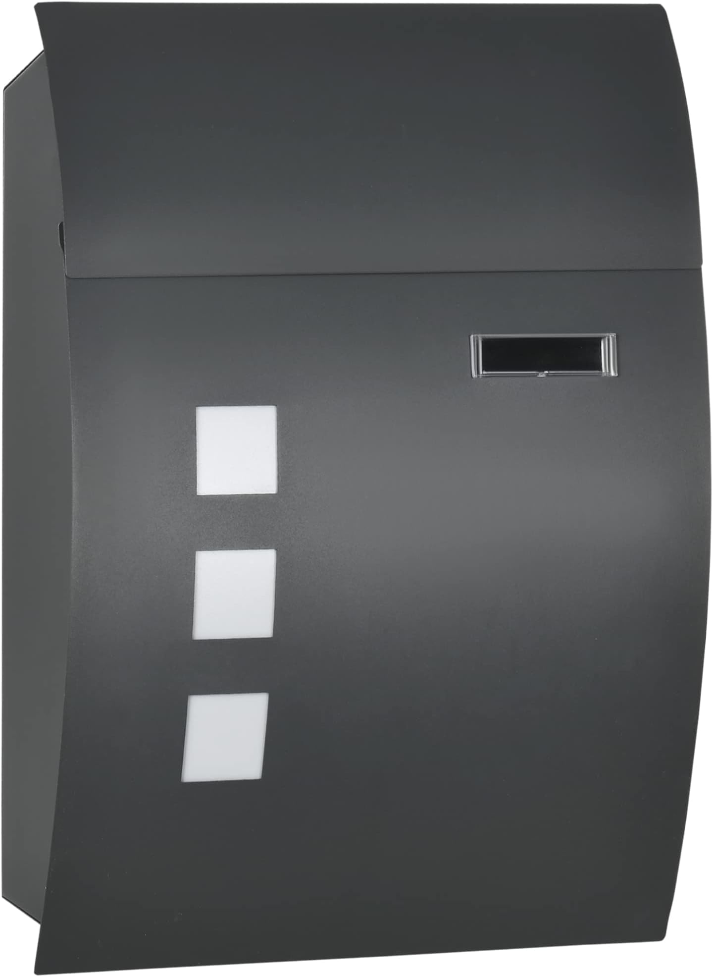 HNP, Letter Box Wall Mounted, Post Box, Waterproof, Large Stainless ...