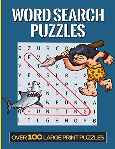Fishing and Hunting Word Search Puzzle Book: Large Print Word Searchs ...