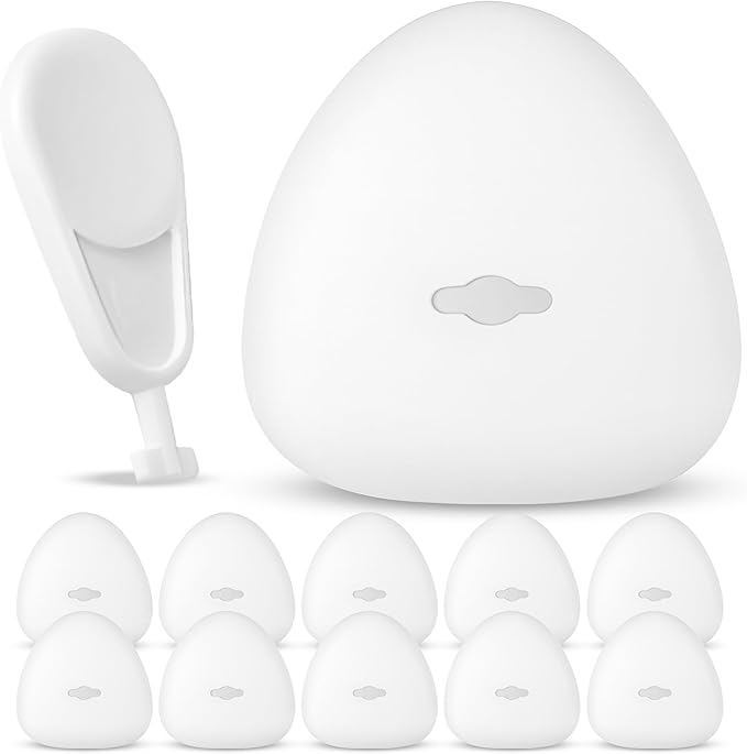 SAFER GIGGLES Baby Safety Socket Covers 10 Pack, White Outlet Plug ...