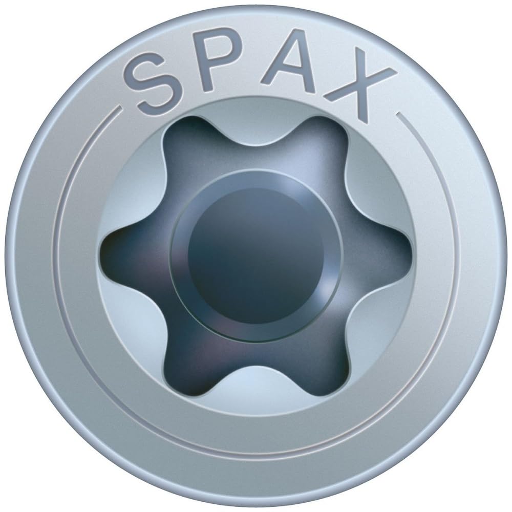 Spax 4CUT 1191010350155 Universal Screw, Countersunk, T-Star Plus ...