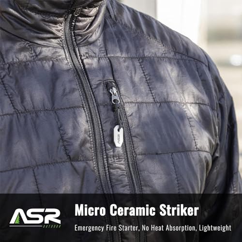 Snapklik.com : ASR Outdoor Micro Ceramic Striker Ferro Rod Fire Starter ...