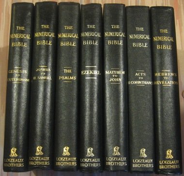 Classic Reprint Numerical Bible 7 Volume Set Loizeaux Brothers ...
