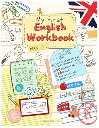 Amazon.com: My First English Workbook: ESL Vocabulary Activities for ...