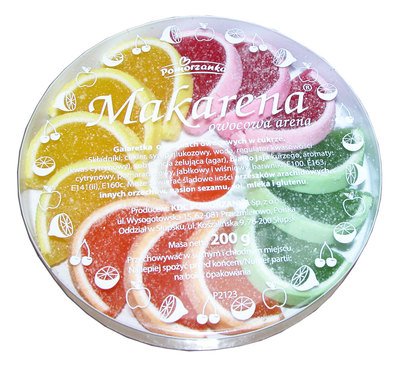 Pomorzanka Fruchtgelees Zitronenscheiben Konfekt /// Galaretka owocowa ...