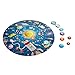 Amazon.com: Hape Solar System Puzzle | Round Solar System Puzzle Toy ...