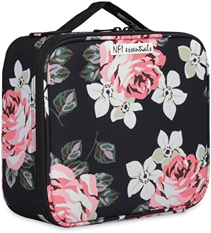 NFI essentials PU Print Makeup Box Cosmetic Makeup Kit Professional ...