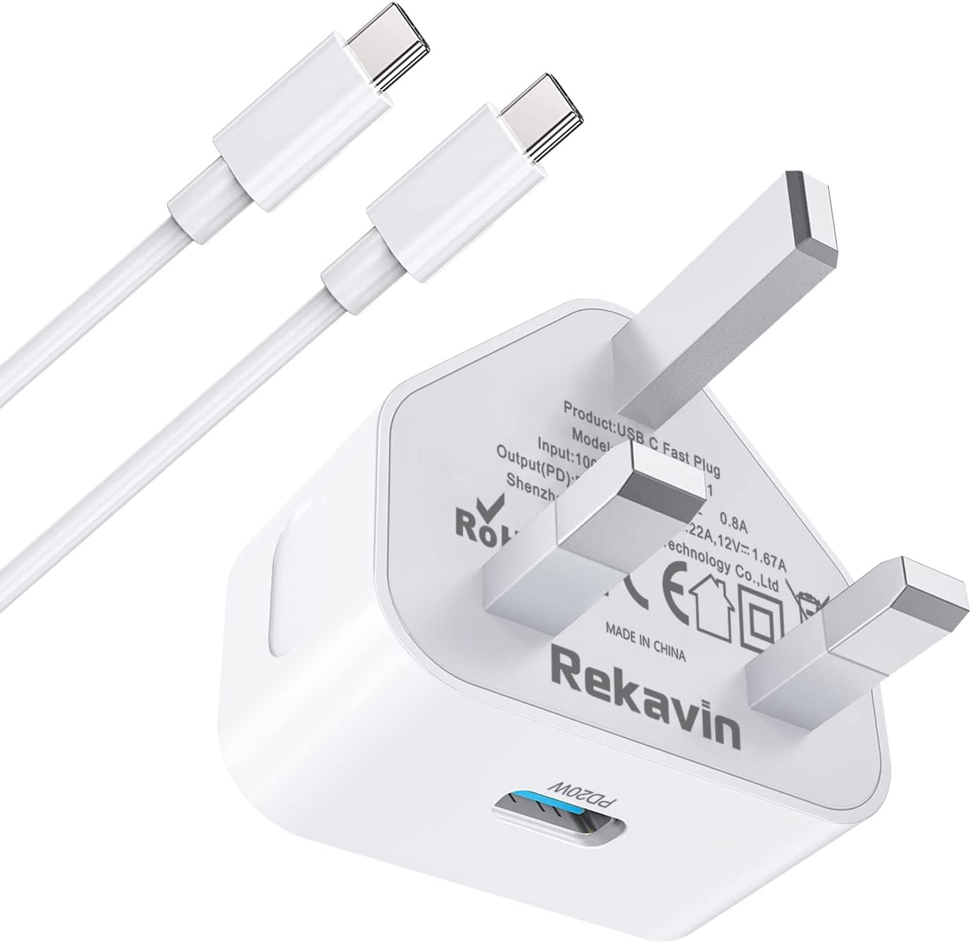 Google Pixel Fast Charger Plug and Cable USB Type C Fast Charge for ...