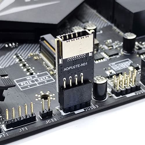 Vrttlkkfe Motherboard USB2.0 9Pin to TYPE-C A-KEY Front Connector ...