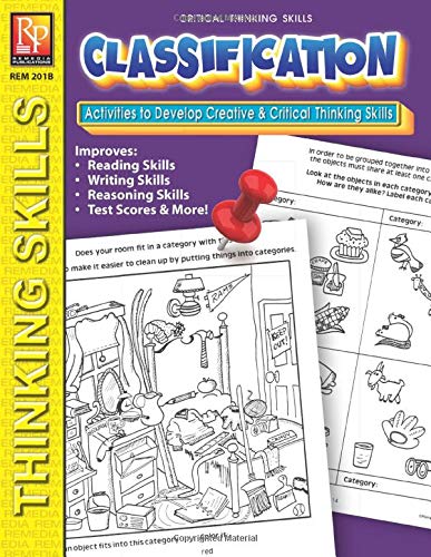 Critical Thinking Skills: Classification | Reproducible Activity Book ...