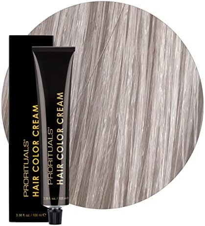 Amazon.com : Prorituals Hair Color Cream Glacial Blonde 9GB/912 ...