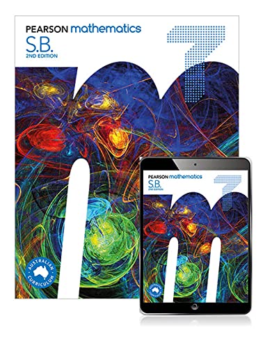Pearson Mathematics 7 Student Book, Lightbook Starter with eBook ...