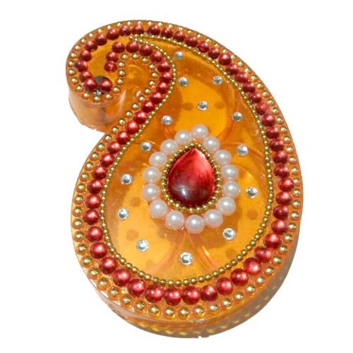 Kunkum Dabi, Haldi Kumkum Box, Decorated Kumkum dani, : Amazon.in: Home ...