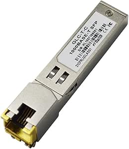 Amazon.com: QBDJHWBT GLC-T 1000BASE-T Pure Gigabit SFP RJ45 100M Electrical Port Copper ...