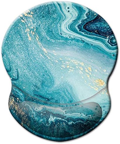 Giecy Mouse Mat Wrist Support, Ergonomic Gel Mouse Pad, Mouse Wrist ...
