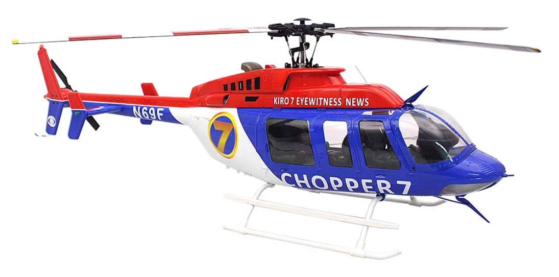 Rc Helicopter 470 Bell Arf News Chopper Pre Painted Fuselage ...